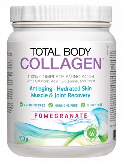 Total Body Collagen Powder Pomegranate 500g – Likecanada