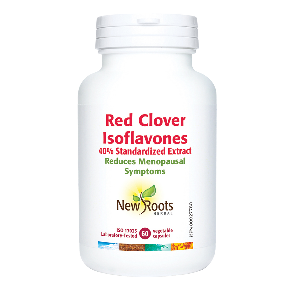 New Roots Red Clover Isoflavones 60 Veggie Caps – Likecanada