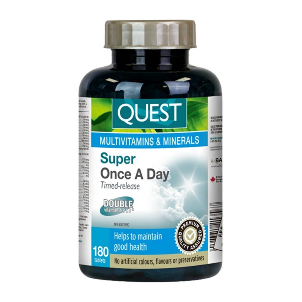 Quest Super Once A Day Time Release 180 Tablets – Likecanada