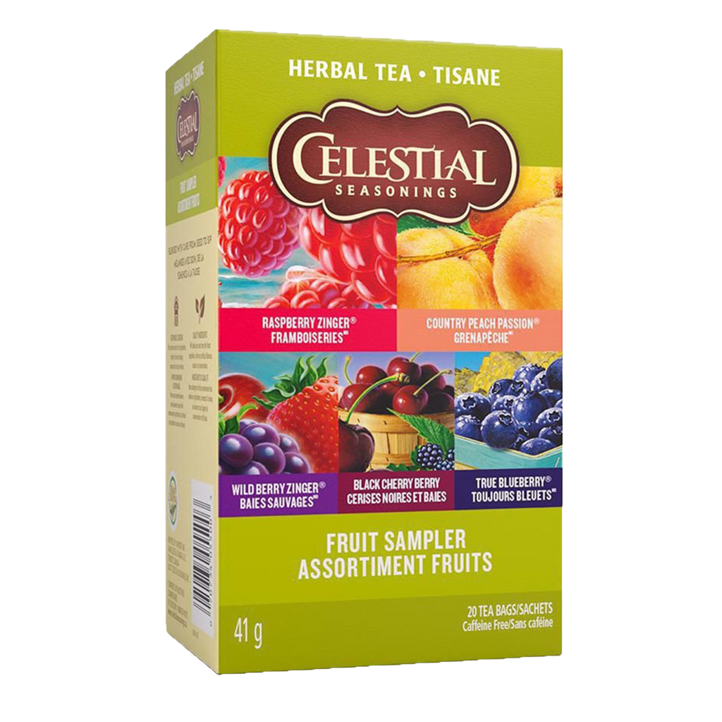 Celestial Seasonings Fruit Tea Sampler 20 Tea Bags – Likecanada
