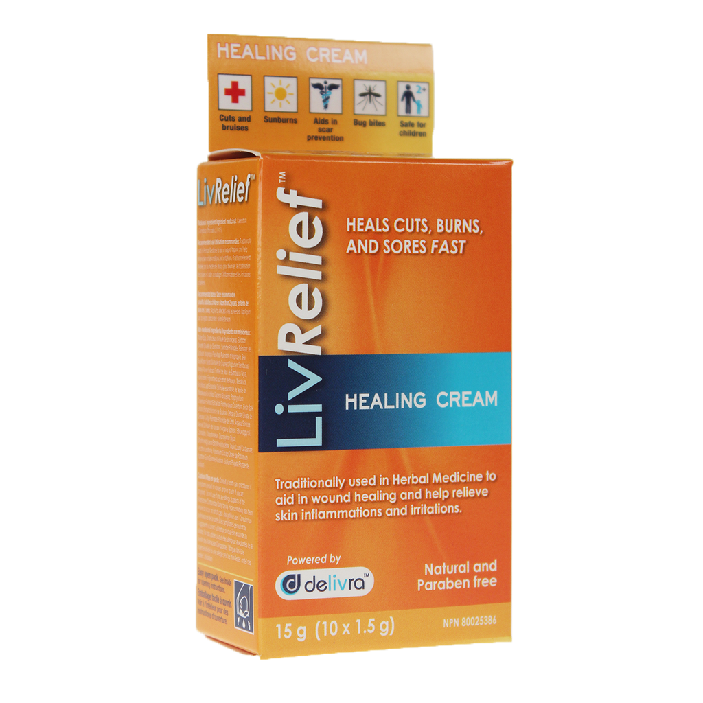 LivRelief Healing Cream 15g – Likecanada