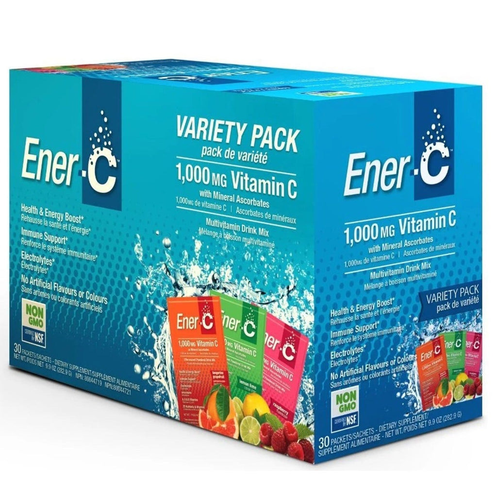 Ener-Life Vitamin C 1000mg Variety Pack 30 Packs – Likecanada
