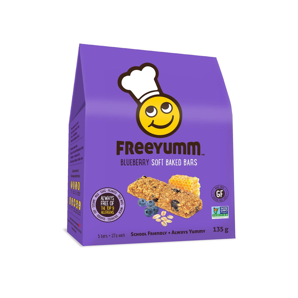 Freeyumm Soft Baked Bars Blueberry 135g – Likecanada