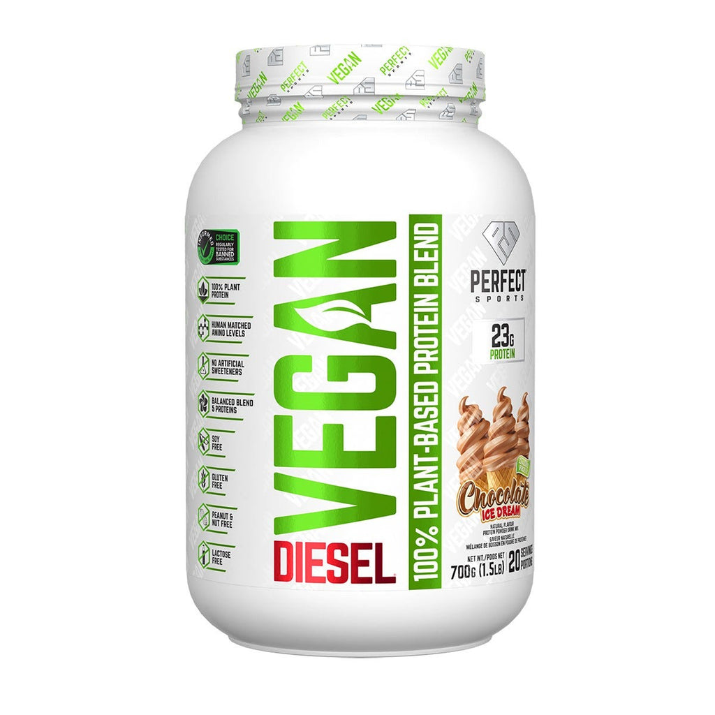 Perfect Sports Diesel Vegan Protein Chocolate Ice Dream 700g – Likecanada