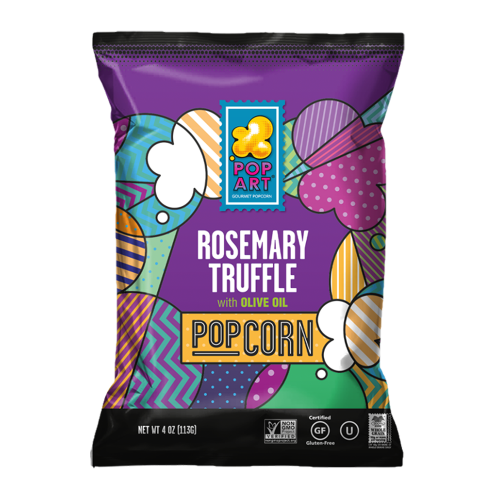 Pop Art Popcorn with Olive Oil Rosemary Truffle 113g – Likecanada