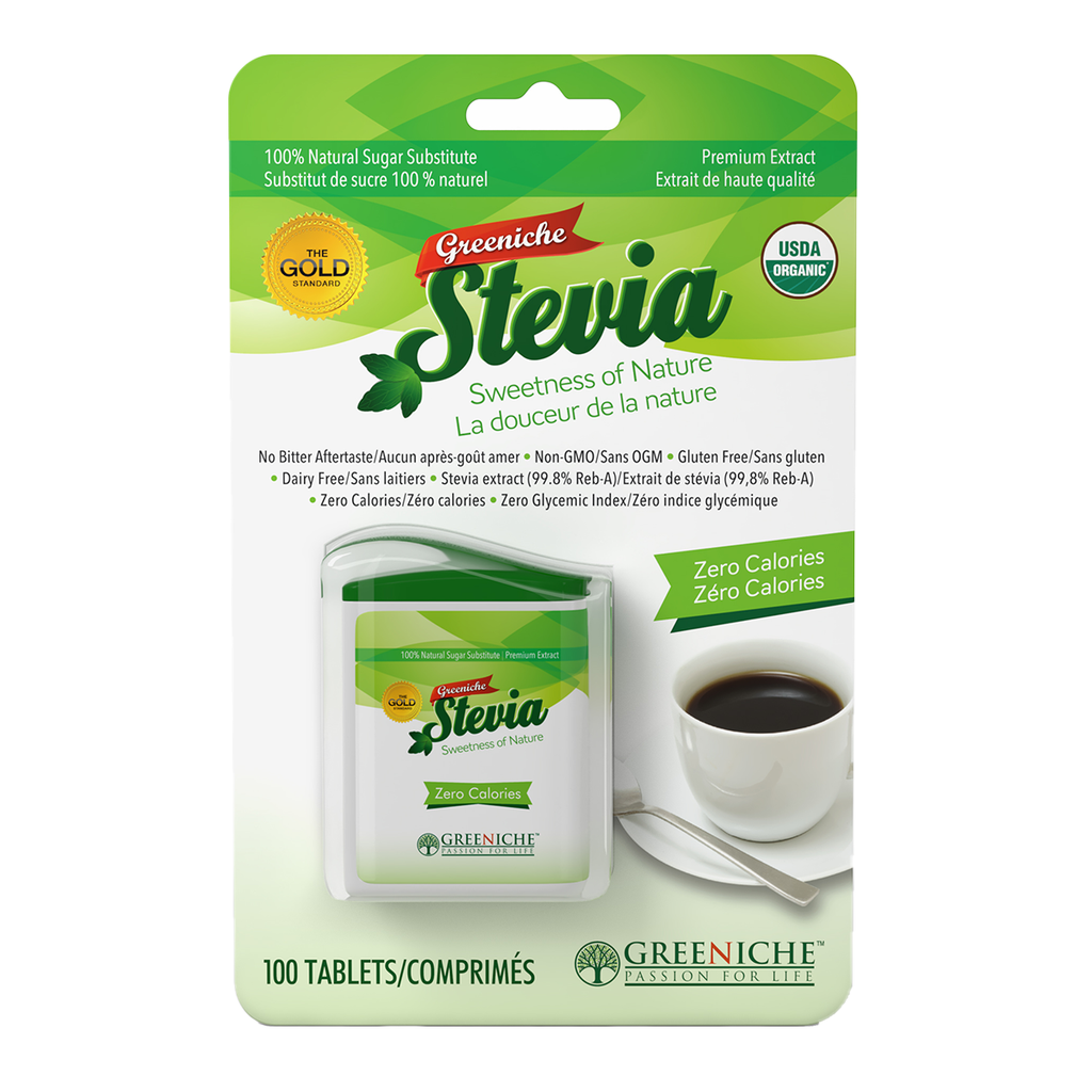 Greeniche Stevia Blister Pack 100 Tablets – Likecanada