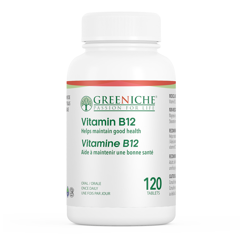 Greeniche Vitamin B12 1000mcg 120 Tablets – Likecanada