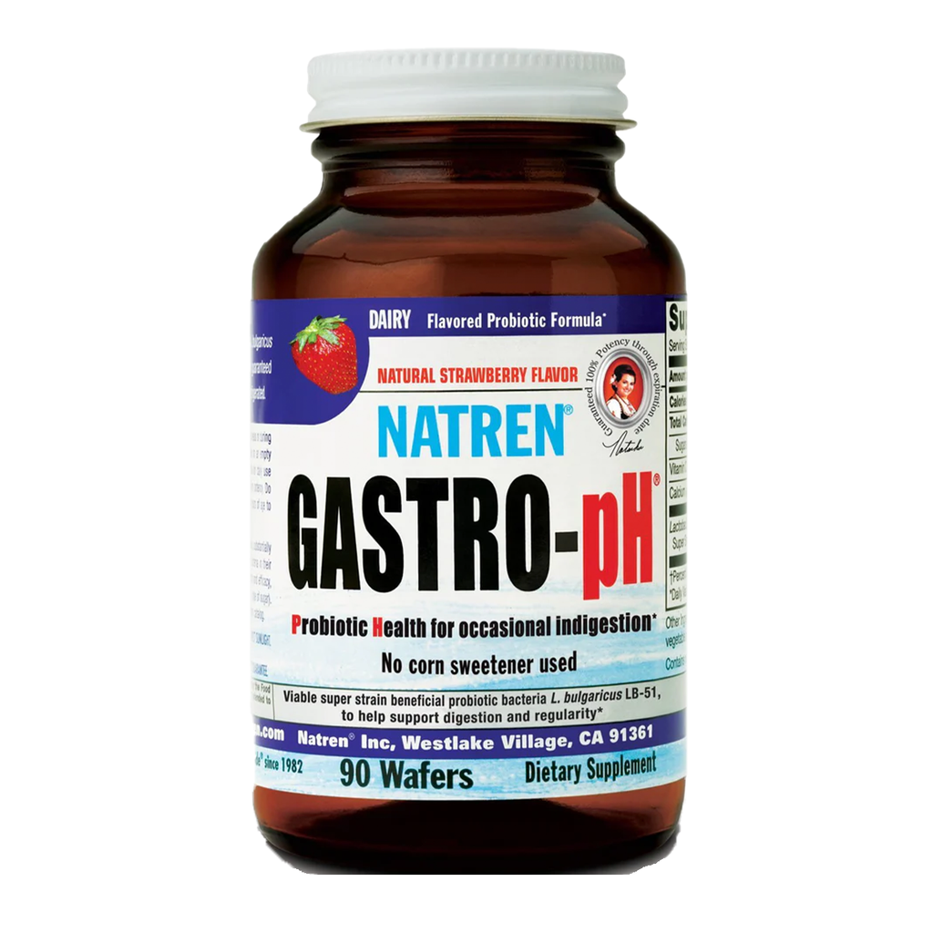 Natren Gastro-pH 90 Wafers – Likecanada