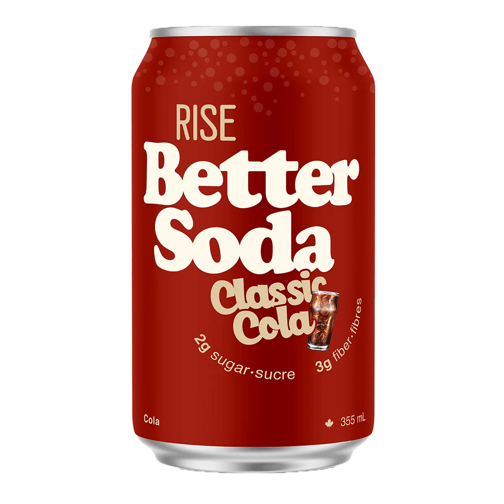 Rise Better Soda Classic Cola Soda 355mL – Likecanada