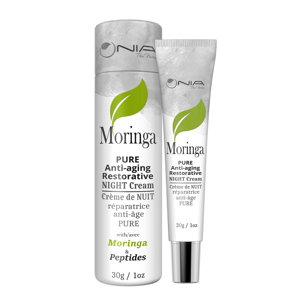 Nia Pure Nature Moringa Night Cream Anti-Aging Restorative 30g – Likecanada