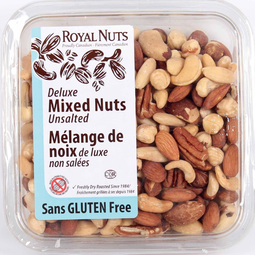 Royal Nuts Deluxe Mixed Nuts Unsalted 200g – Likecanada