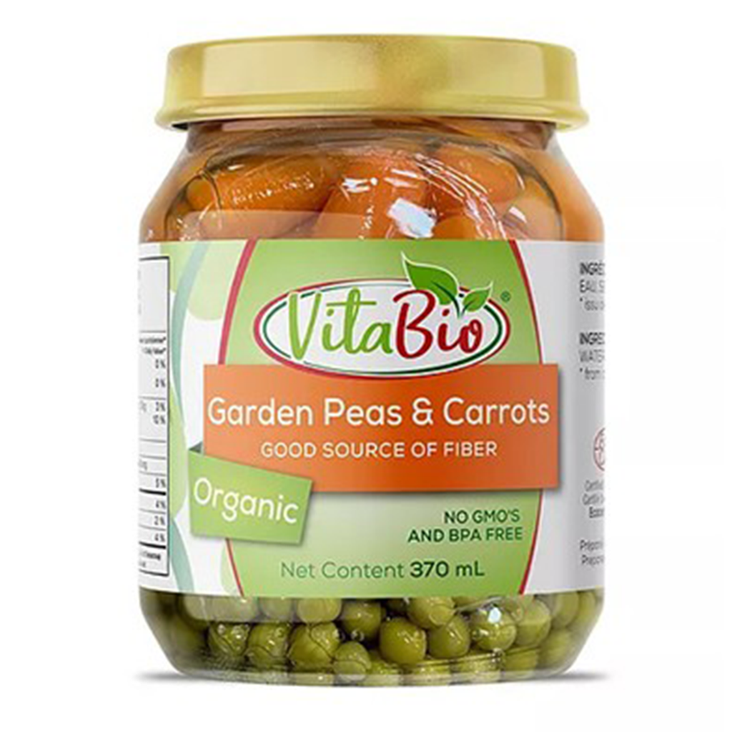 Vita Bio Organic Peas and Carrots 370mL – Likecanada