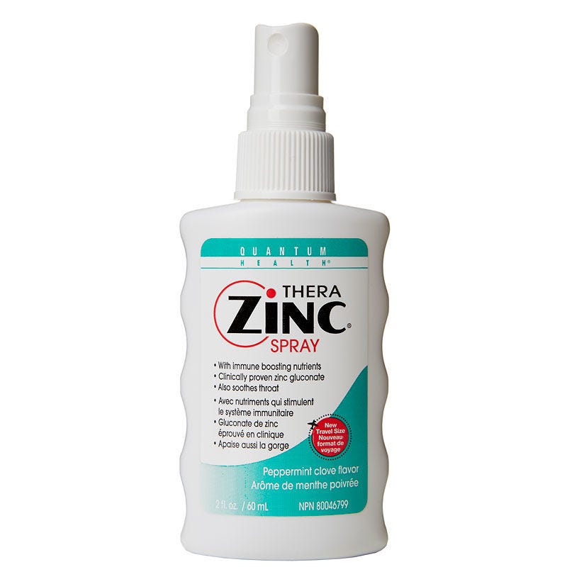 Quantum Thera Zinc Throat Spray 60mL – Likecanada
