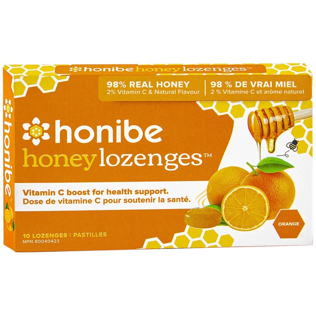 Honibe Honey Lozenges Orange 10 Lozenges – Likecanada