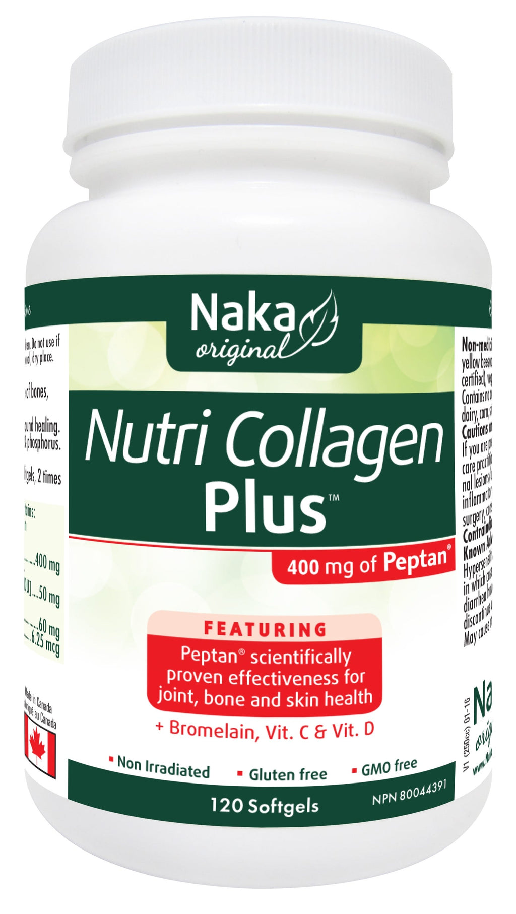 Naka Nutri Collagen Plus 120 Softgels – Likecanada