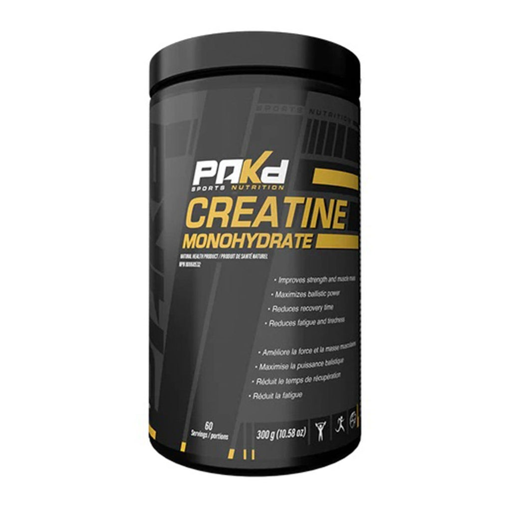 PAKd Nutrition Creatine Monohydrate 300g – Likecanada