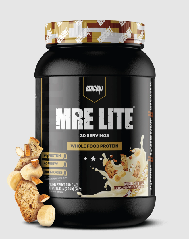 Redcon1 MRE Lite Banana Nut Bread 30 Servings – Likecanada