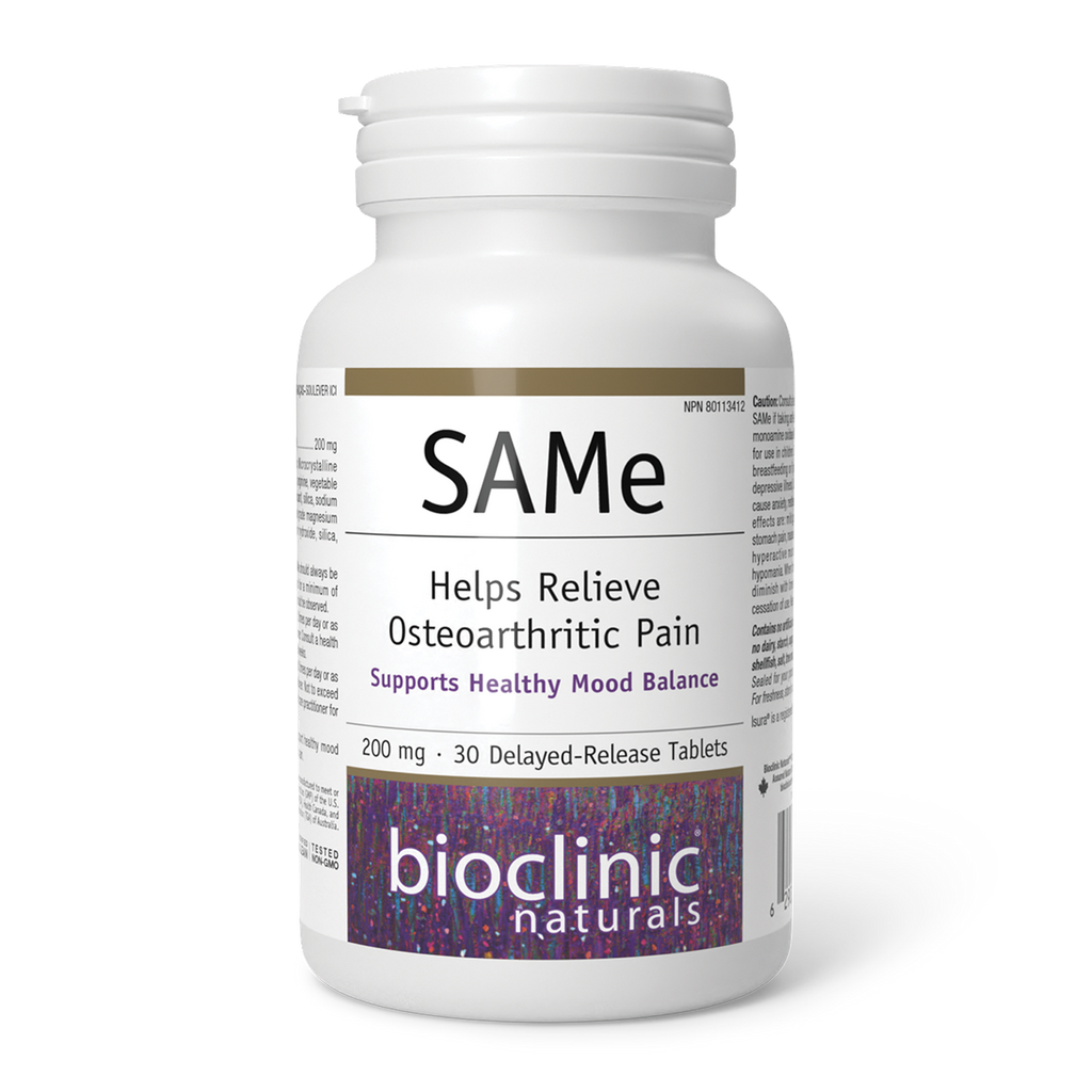 Bioclinic SAMe 200mg 30 Tablets – Likecanada